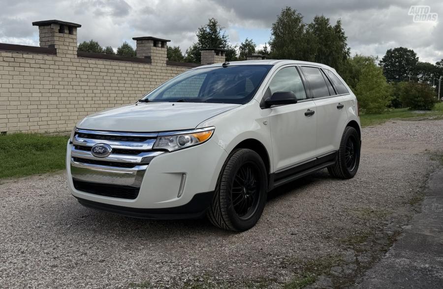 Balts Ford Edge 2013 Viļņa, ar dzinēja tilpumu 2.00 L un nobraukumu 193 tūkst. km par 5250 €, foto 1 vietnē AUTOMOTO.COM.LV