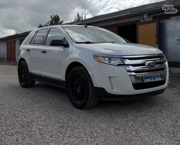 White Ford Edge 2013 in Vilnius, with an engine capacity of 2.00 L and mileage of 193 thousand km for 5250 €, photo 3 on AUTOMOTO.COM.LV