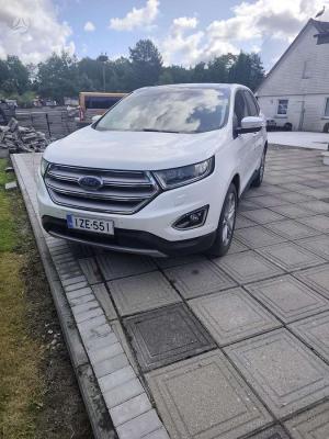 White Ford Edge 2016 in Klaipeda, with an engine capacity of 2.00 L and mileage of 290 thousand km for 5250 €, photo  on AUTOMOTO.COM.LV