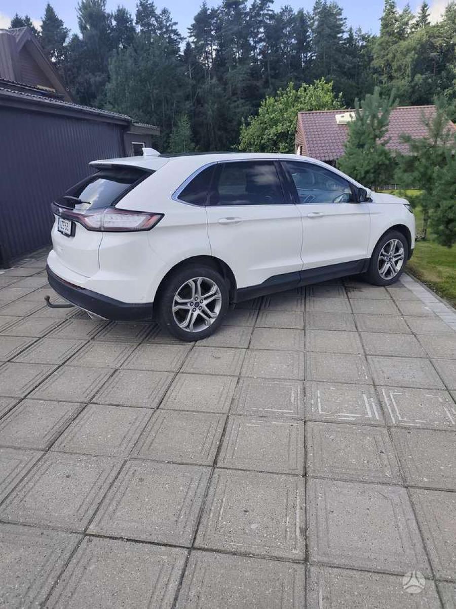 White Ford Edge 2016 in Klaipeda, with an engine capacity of 2.00 L and mileage of 290 thousand km for 5250 €, photo 6 on AUTOMOTO.COM.LV
