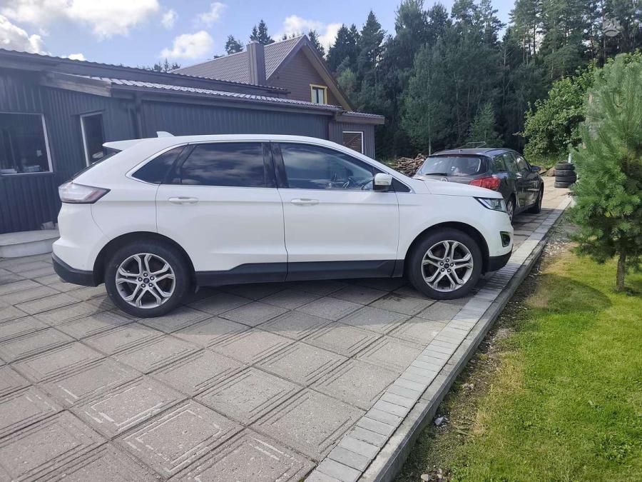 White Ford Edge 2016 in Klaipeda, with an engine capacity of 2.00 L and mileage of 290 thousand km for 5250 €, photo 7 on AUTOMOTO.COM.LV