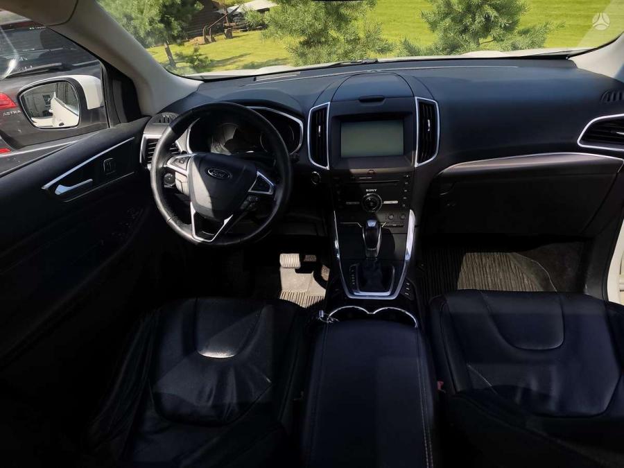 White Ford Edge 2016 in Klaipeda, with an engine capacity of 2.00 L and mileage of 290 thousand km for 5250 €, photo 11 on AUTOMOTO.COM.LV