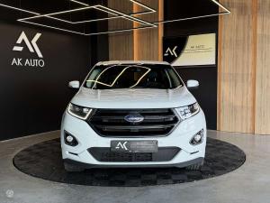 White Ford Edge 2016 in Kaunas, with an engine capacity of 2.00 L and mileage of 192 thousand km for 15990 €, photo 5 on AUTOMOTO.COM.LV
