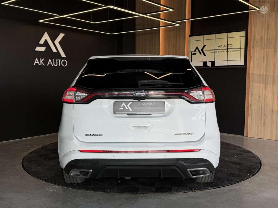 White Ford Edge 2016 in Kaunas, with an engine capacity of 2.00 L and mileage of 192 thousand km for 15990 €, photo 11 on AUTOMOTO.COM.LV