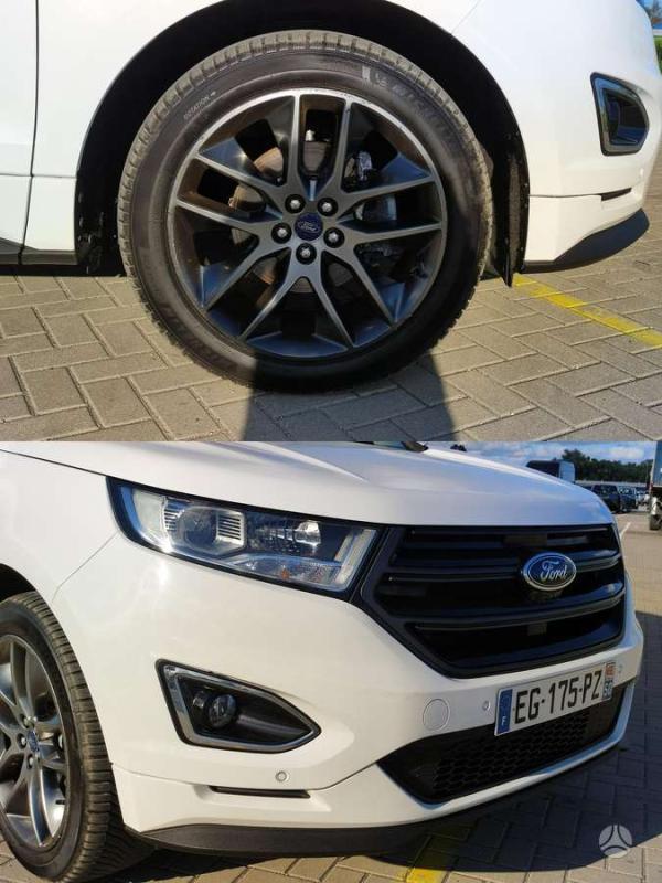 Balts Ford Edge 2016 Tauragė, ar dzinēja tilpumu 2.00 L un nobraukumu 184 tūkst. km par 13200 €, foto 4 vietnē AUTOMOTO.COM.LV