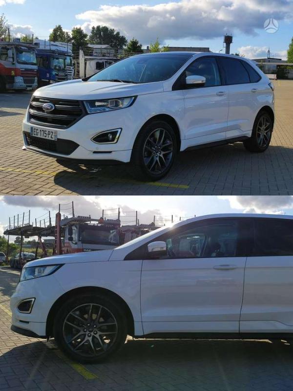 Balts Ford Edge 2016 Tauragė, ar dzinēja tilpumu 2.00 L un nobraukumu 184 tūkst. km par 13200 €, foto 9 vietnē AUTOMOTO.COM.LV