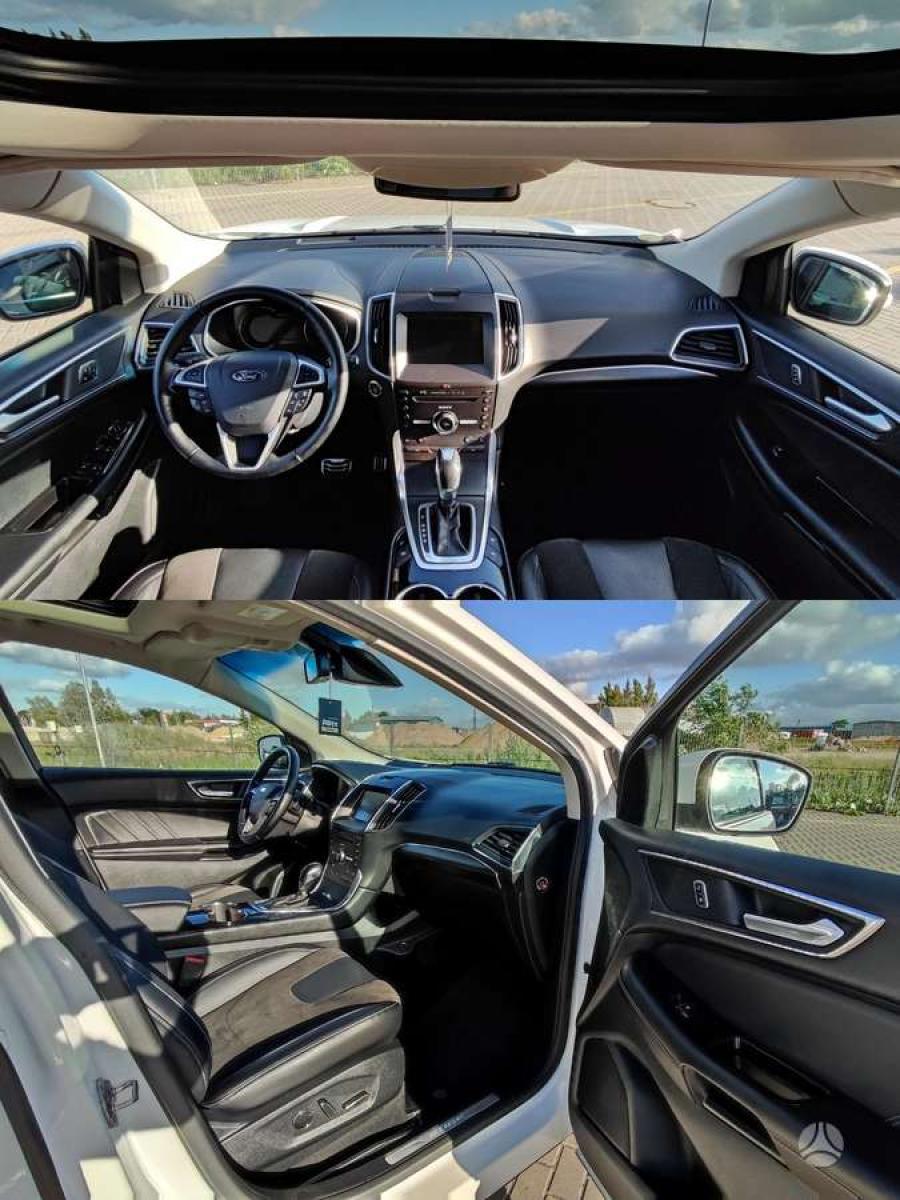 White Ford Edge 2016 in Taurage, with an engine capacity of 2.00 L and mileage of 184 thousand km for 13200 €, photo 14 on AUTOMOTO.COM.LV