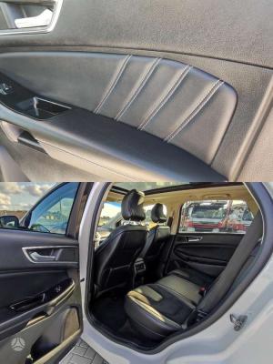 White Ford Edge 2016 in Taurage, with an engine capacity of 2.00 L and mileage of 184 thousand km for 13200 €, photo 18 on AUTOMOTO.COM.LV