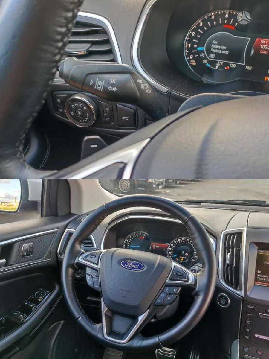 White Ford Edge 2016 in Taurage, with an engine capacity of 2.00 L and mileage of 184 thousand km for 13200 €, photo 25 on AUTOMOTO.COM.LV