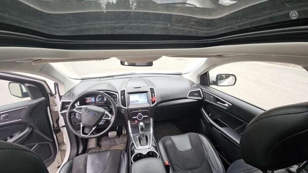 White Ford Edge 2016 in Alytus, with an engine capacity of 2.69 L and mileage of 120 thousand km for 18000 €, photo 7 on AUTOMOTO.COM.LV