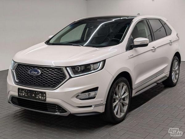 White Ford Edge 2017 in Kaunas, with an engine capacity of 2.00 L and mileage of 68 thousand km for 27529 €, photo 1 on AUTOMOTO.COM.LV