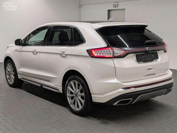 White Ford Edge 2017 in Kaunas, with an engine capacity of 2.00 L and mileage of 68 thousand km for 27529 €, photo 3 on AUTOMOTO.COM.LV