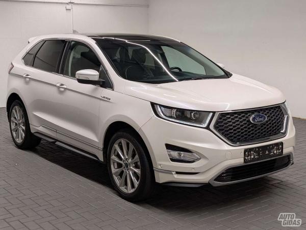 White Ford Edge 2017 in Kaunas, with an engine capacity of 2.00 L and mileage of 68 thousand km for 27529 €, photo 6 on AUTOMOTO.COM.LV