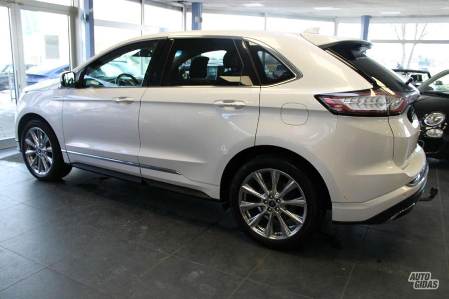 White Ford Edge 2017 in Kaunas, with an engine capacity of 2.00 L and mileage of 88 thousand km for 23409 €, photo 4 on AUTOMOTO.COM.LV