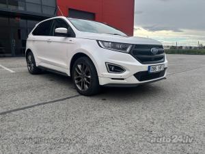 White Ford Edge 2017 in Tallinn, with an engine capacity of 2.00 L and mileage of 128 thousand km for 16400 €, photo 7 on AUTOMOTO.COM.LV