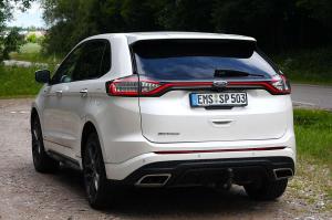 White Ford Edge 2017 in Kretinga, with an engine capacity of 2.00 L and mileage of 240 thousand km for 9499 €, photo 14 on AUTOMOTO.COM.LV