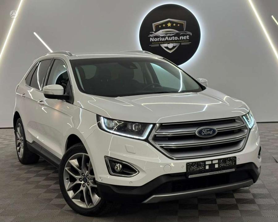 Balts Ford Edge 2017 Marijampole, ar dzinēja tilpumu 2.00 L un nobraukumu 192 tūkst. km par 13750 €, foto 1 vietnē AUTOMOTO.COM.LV