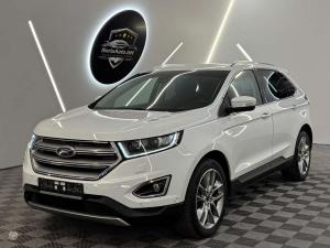 White Ford Edge 2017 in Marijampole, with an engine capacity of 2.00 L and mileage of 192 thousand km for 13650 €, photo 8 on AUTOMOTO.COM.LV