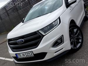 White Ford Edge 2018 in Riga, with an engine capacity of 2.00 L and mileage of 122 thousand km for 24500 €, photo 28 on AUTOMOTO.COM.LV
