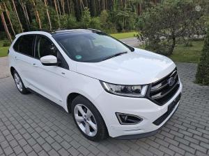 White Ford Edge 2018 in Ukmerge, with an engine capacity of 2.00 L and mileage of 244 thousand km for 13300 €, photo 1 on AUTOMOTO.COM.LV