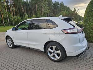 White Ford Edge 2018 in Ukmerge, with an engine capacity of 2.00 L and mileage of 244 thousand km for 13300 €, photo 8 on AUTOMOTO.COM.LV