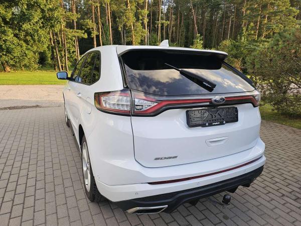 White Ford Edge 2018 in Ukmerge, with an engine capacity of 2.00 L and mileage of 244 thousand km for 13300 €, photo 10 on AUTOMOTO.COM.LV
