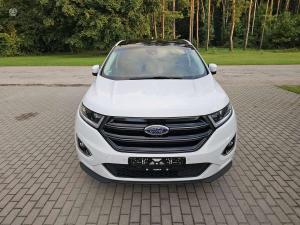 White Ford Edge 2018 in Ukmerge, with an engine capacity of 2.00 L and mileage of 244 thousand km for 13300 €, photo 17 on AUTOMOTO.COM.LV