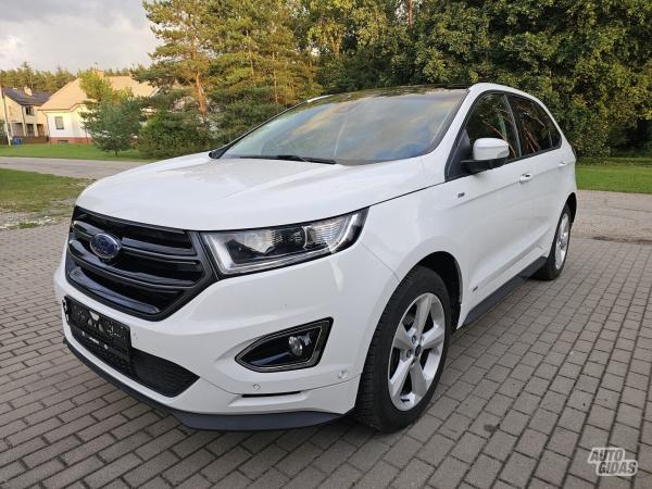 White Ford Edge 2018 in Ukmerge, with an engine capacity of 2.00 L and mileage of 244 thousand km for 12500 €, photo 7 on AUTOMOTO.COM.LV