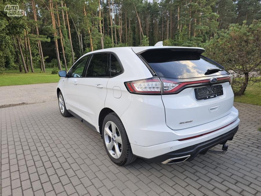 White Ford Edge 2018 in Ukmerge, with an engine capacity of 2.00 L and mileage of 244 thousand km for 12500 €, photo 11 on AUTOMOTO.COM.LV