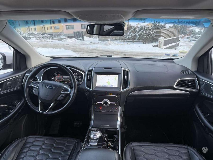 White Ford Edge 2019 in Taurage, with an engine capacity of 2.00 L and mileage of 258 thousand km for 15500 €, photo 20 on AUTOMOTO.COM.LV