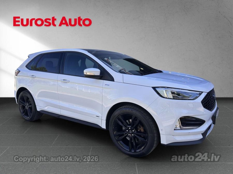 White Ford Edge 2019 in Parnu, with an engine capacity of 2.00 L and mileage of 165 thousand km for 20990 €, photo 16 on AUTOMOTO.COM.LV
