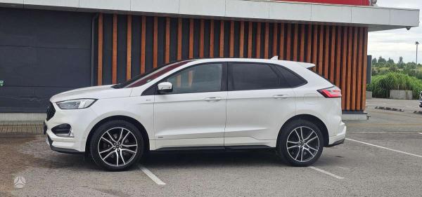 White Ford Edge 2019 in Klaipeda, with an engine capacity of 2.00 L and mileage of 187 thousand km for 19800 €, photo 2 on AUTOMOTO.COM.LV