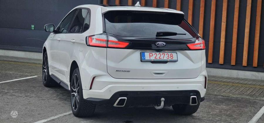 White Ford Edge 2019 in Klaipeda, with an engine capacity of 2.00 L and mileage of 187 thousand km for 19800 €, photo 5 on AUTOMOTO.COM.LV