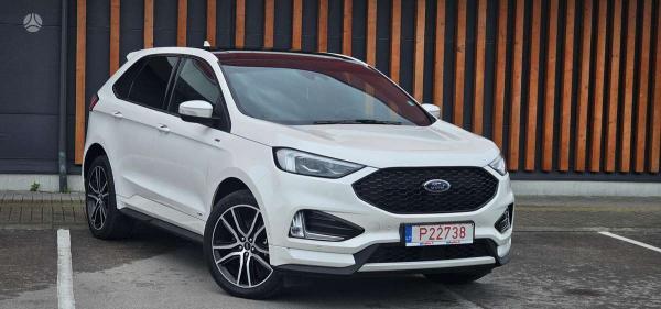 White Ford Edge 2019 in Klaipeda, with an engine capacity of 2.00 L and mileage of 187 thousand km for 19800 €, photo 7 on AUTOMOTO.COM.LV