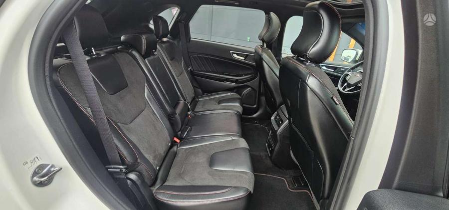White Ford Edge 2019 in Klaipeda, with an engine capacity of 2.00 L and mileage of 187 thousand km for 19800 €, photo 32 on AUTOMOTO.COM.LV