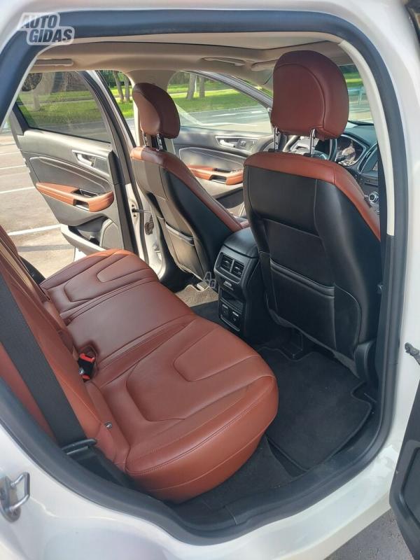White Ford Edge 2019 in Klaipeda, with an engine capacity of 2.00 L and mileage of 209 thousand km for 16500 €, photo 11 on AUTOMOTO.COM.LV