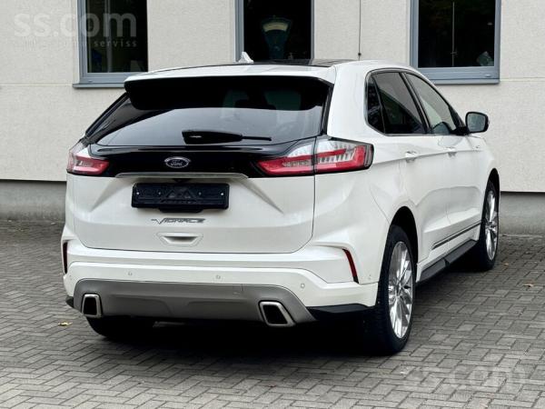 White Ford Edge 2019 in Jelgava, with an engine capacity of 2.00 L and mileage of 98 thousand km for 18900 €, photo 4 on AUTOMOTO.COM.LV