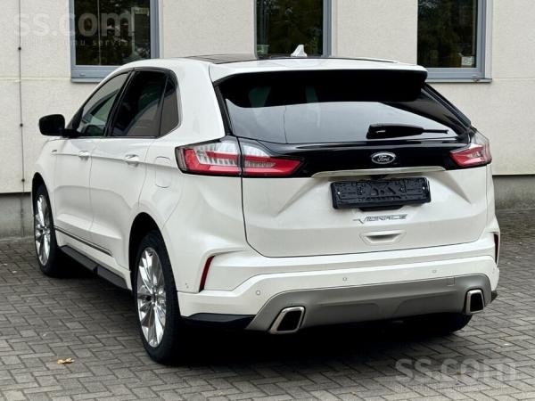 White Ford Edge 2019 in Jelgava, with an engine capacity of 2.00 L and mileage of 98 thousand km for 18900 €, photo 5 on AUTOMOTO.COM.LV