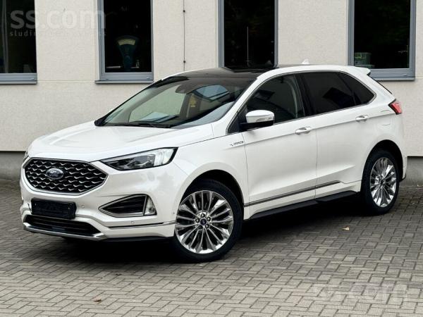 White Ford Edge 2019 in Jelgava, with an engine capacity of 2.00 L and mileage of 98 thousand km for 18900 €, photo 11 on AUTOMOTO.COM.LV