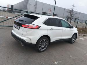 White Ford Edge 2022 in Klaipeda, with an engine capacity of 2.00 L and mileage of 95 thousand km for 18800 €, photo 7 on AUTOMOTO.COM.LV