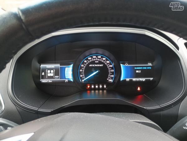 White Ford Edge 2022 in Klaipeda, with an engine capacity of 2.00 L and mileage of 95 thousand km for 18800 €, photo 7 on AUTOMOTO.COM.LV