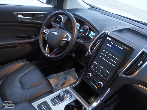 White Ford Edge 2022 in Klaipeda, with an engine capacity of 2.00 L and mileage of 95 thousand km for 18800 €, photo 8 on AUTOMOTO.COM.LV