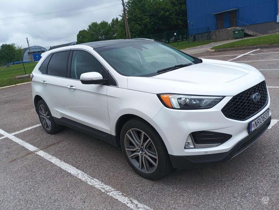 Balts Ford Edge 2022 Klaipėda, ar dzinēja tilpumu 2.00 L un nobraukumu 97 tūkst. km par 18800 €, foto 3 vietnē AUTOMOTO.COM.LV