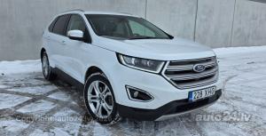 White Ford Edge 2016 in Tallinn, with an engine capacity of 2.00 L and mileage of 163 thousand km for 15500 €, photo 4 on AUTOMOTO.COM.LV