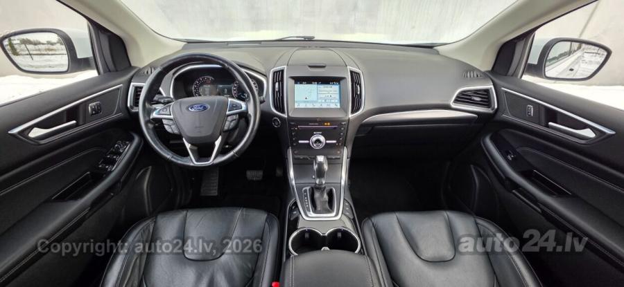 White Ford Edge 2016 in Tallinn, with an engine capacity of 2.00 L and mileage of 163 thousand km for 15500 €, photo 7 on AUTOMOTO.COM.LV