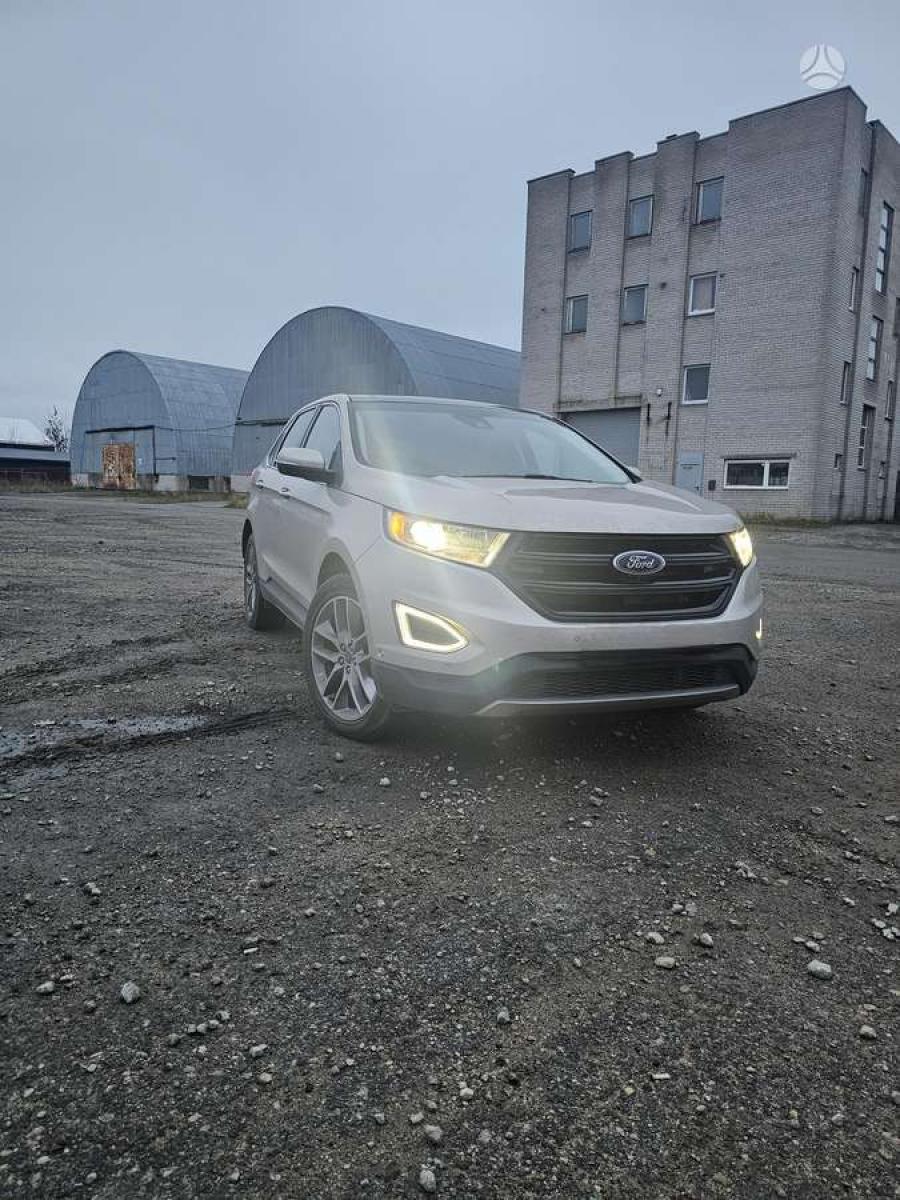 Dzeltens Ford Edge 2017 Panevēža, ar dzinēja tilpumu 3.50 L un nobraukumu 133 tūkst. km par 14800 €, foto 4 vietnē AUTOMOTO.COM.LV
