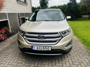 Dzeltens Ford Edge 2017 Gargždai, ar dzinēja tilpumu 3.50 L un nobraukumu 70 tūkst. km par 18500 €, foto  vietnē AUTOMOTO.COM.LV