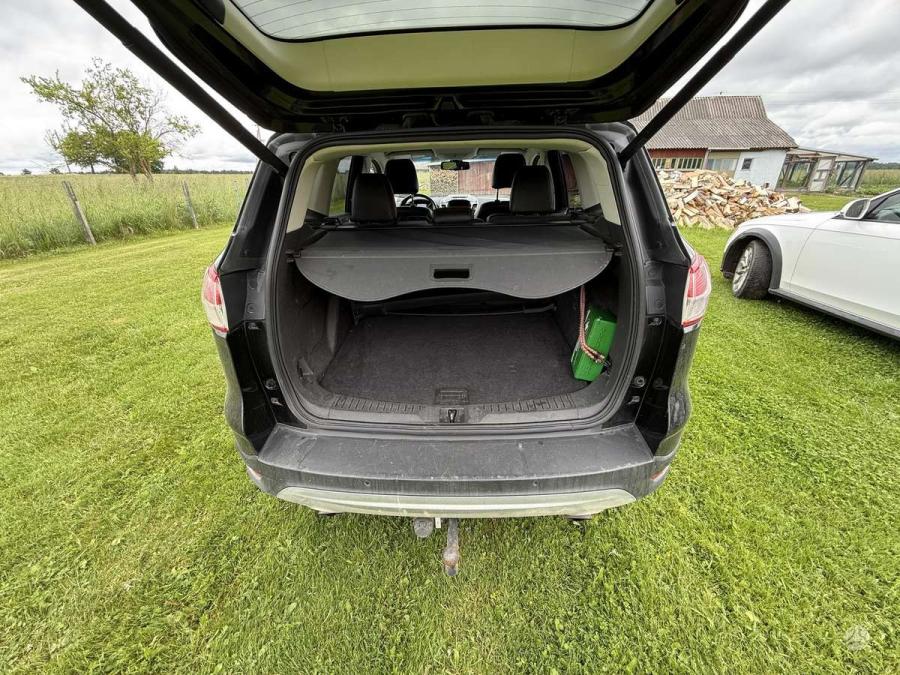 Melns Ford Escape 2013 Širvintos, ar dzinēja tilpumu 1.60 L un nobraukumu 135 tūkst. km par 5000 €, foto 10 vietnē AUTOMOTO.COM.LV