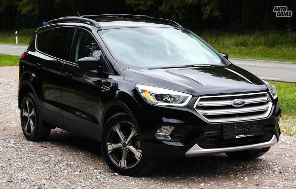 Black Ford Escape 2017 in Petrikaiciai, with an engine capacity of 2.00 L and mileage of 133 thousand km for 11999 €, photo 6 on AUTOMOTO.COM.LV