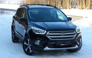 Black Ford Escape 2017 in Petrikaiciai, with an engine capacity of 2.00 L and mileage of 133 thousand km for 11999 €, photo  on AUTOMOTO.COM.LV
